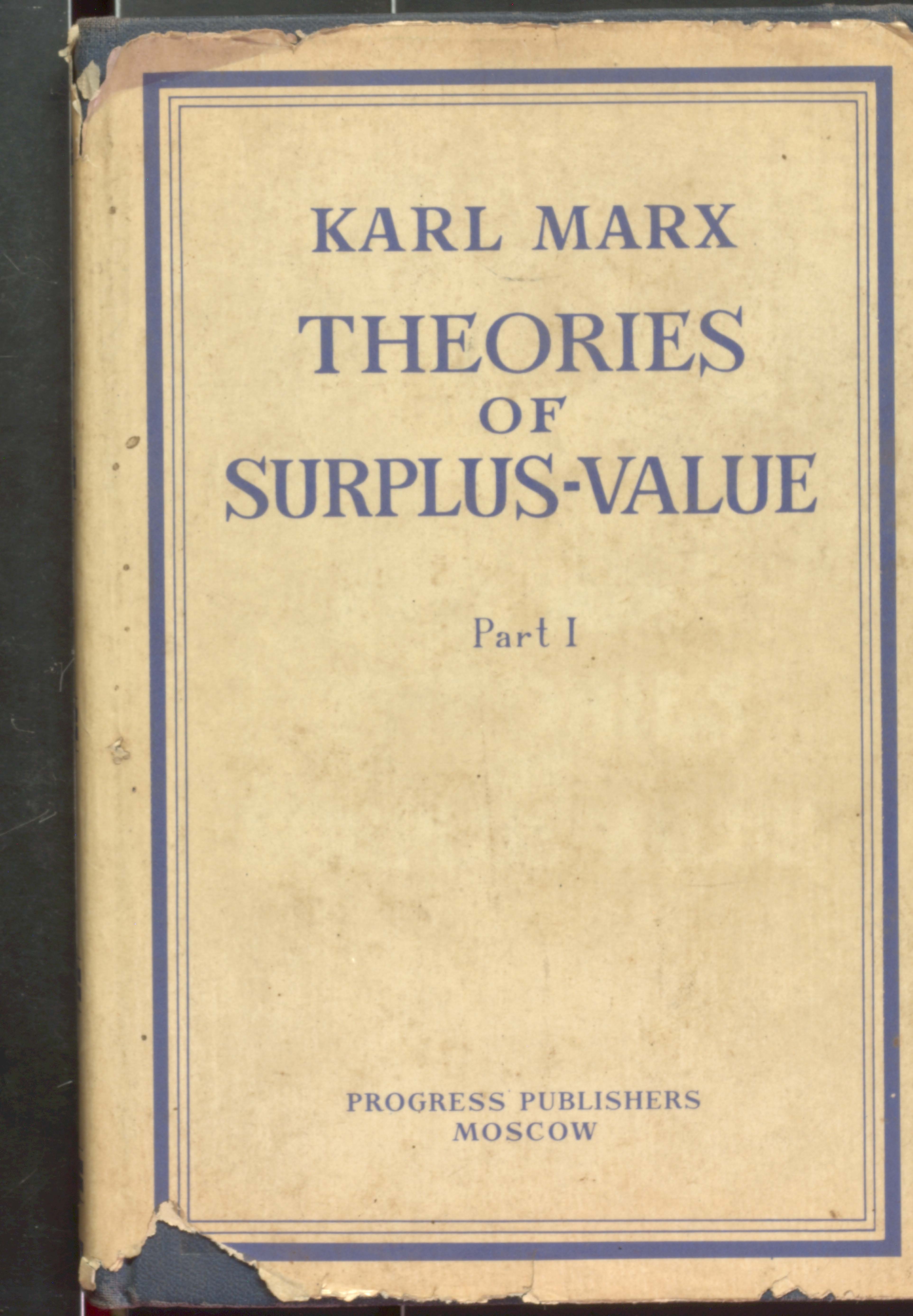 karl marx theories of surplus-value part-1 | Sundarayya Vignana Kendram